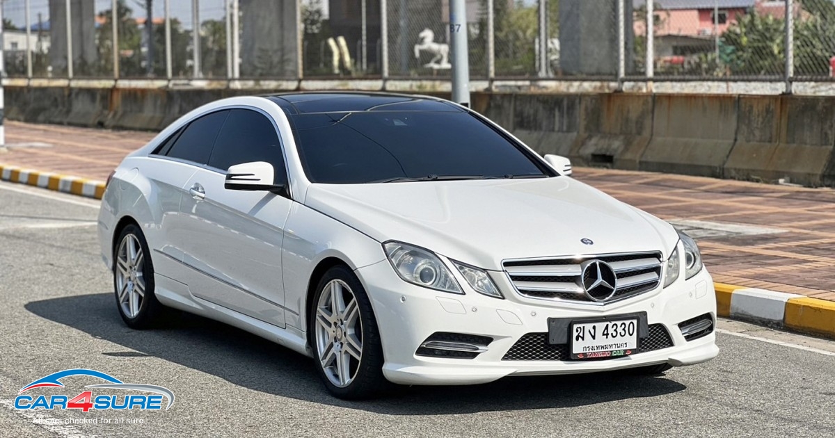 Car4Sure - 2013 BENZ E-CLASS E200 COUPE CGI